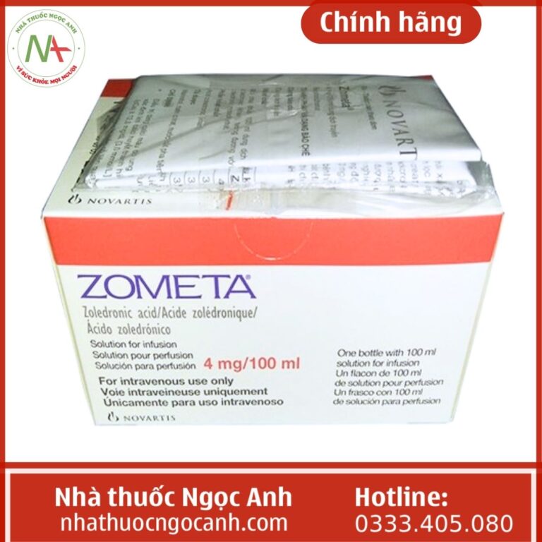 Thuốc Zometa 4mg/100ml là thuốc gì, mua ở đâu, giá bao nhiêu