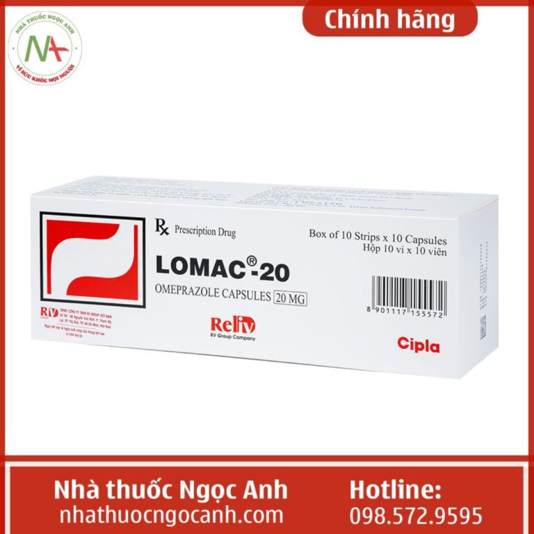Thuốc Lomac-20 là gì, cách dùng, giá bao nhiêu, mua ở đâu