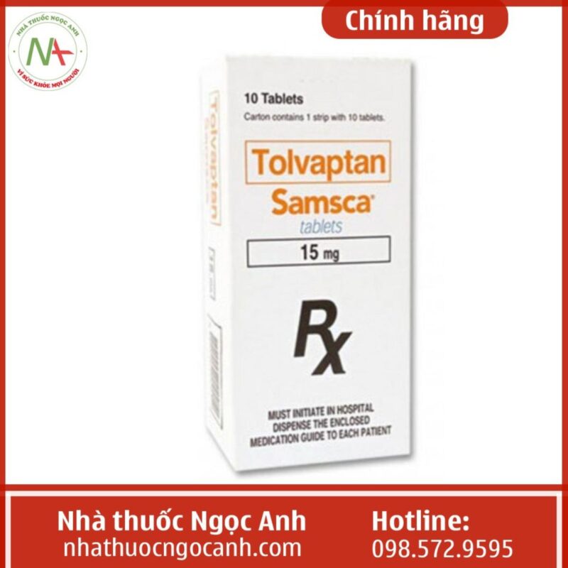 Thuốc Samsca 15mg là gì, tác dụng gì, giá bao nhiêu, mua ở đâu