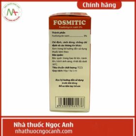 Thuốc nhỏ tai Fosmitic có tốt không? Giá bao nhiêu? Mua ở đâu?