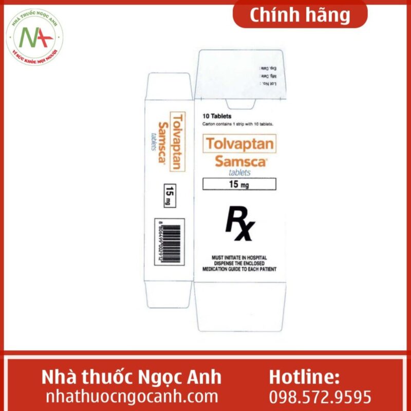 Thuốc Samsca 15mg là gì, tác dụng gì, giá bao nhiêu, mua ở đâu