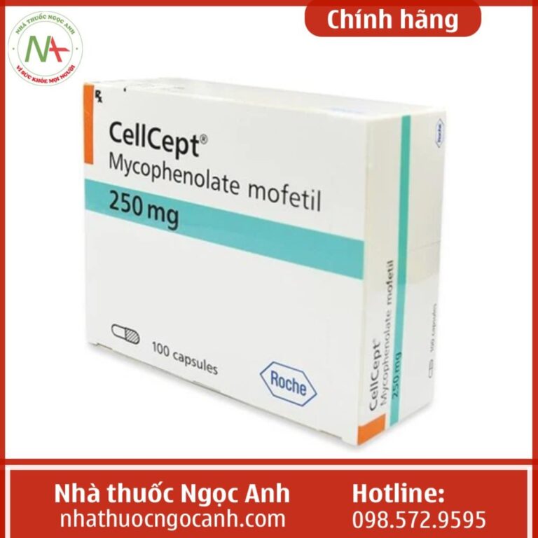 Thuốc CellCept 250 mg có tác dụng gì, giá bao nhiêu, mua ở đâu