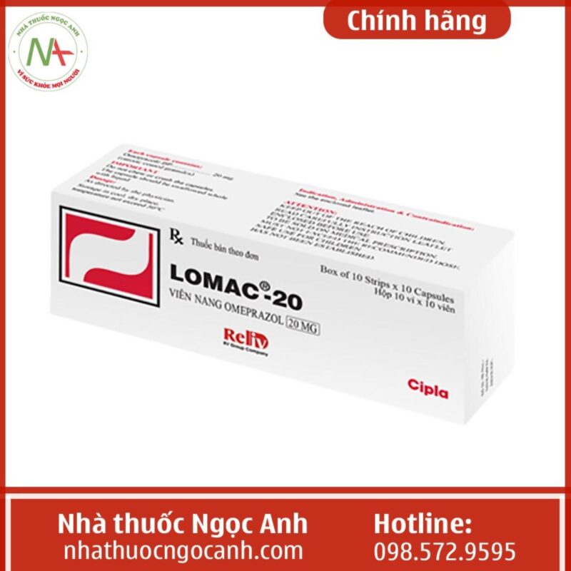 Thuốc Lomac-20 là gì, cách dùng, giá bao nhiêu, mua ở đâu