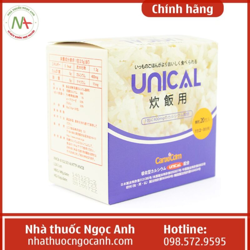 Thuốc Bột Unical For Rice có tốt không, giá bao nhiêu, mua ở đâu