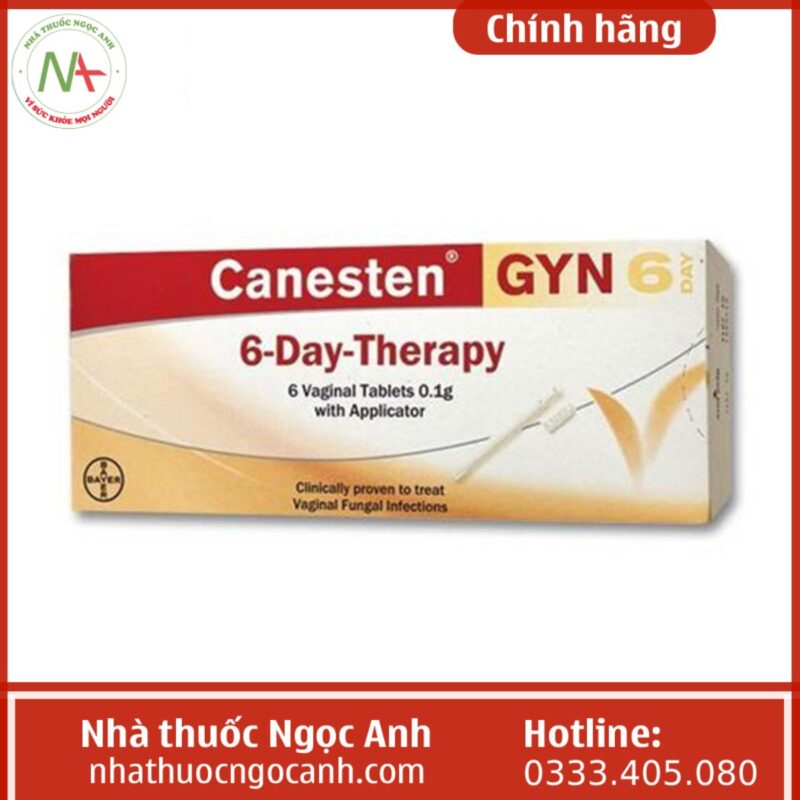 Thuốc Canesten 6-Days-Therapy có tác dụng gì? giá bao nhiêu? mua ở đâu