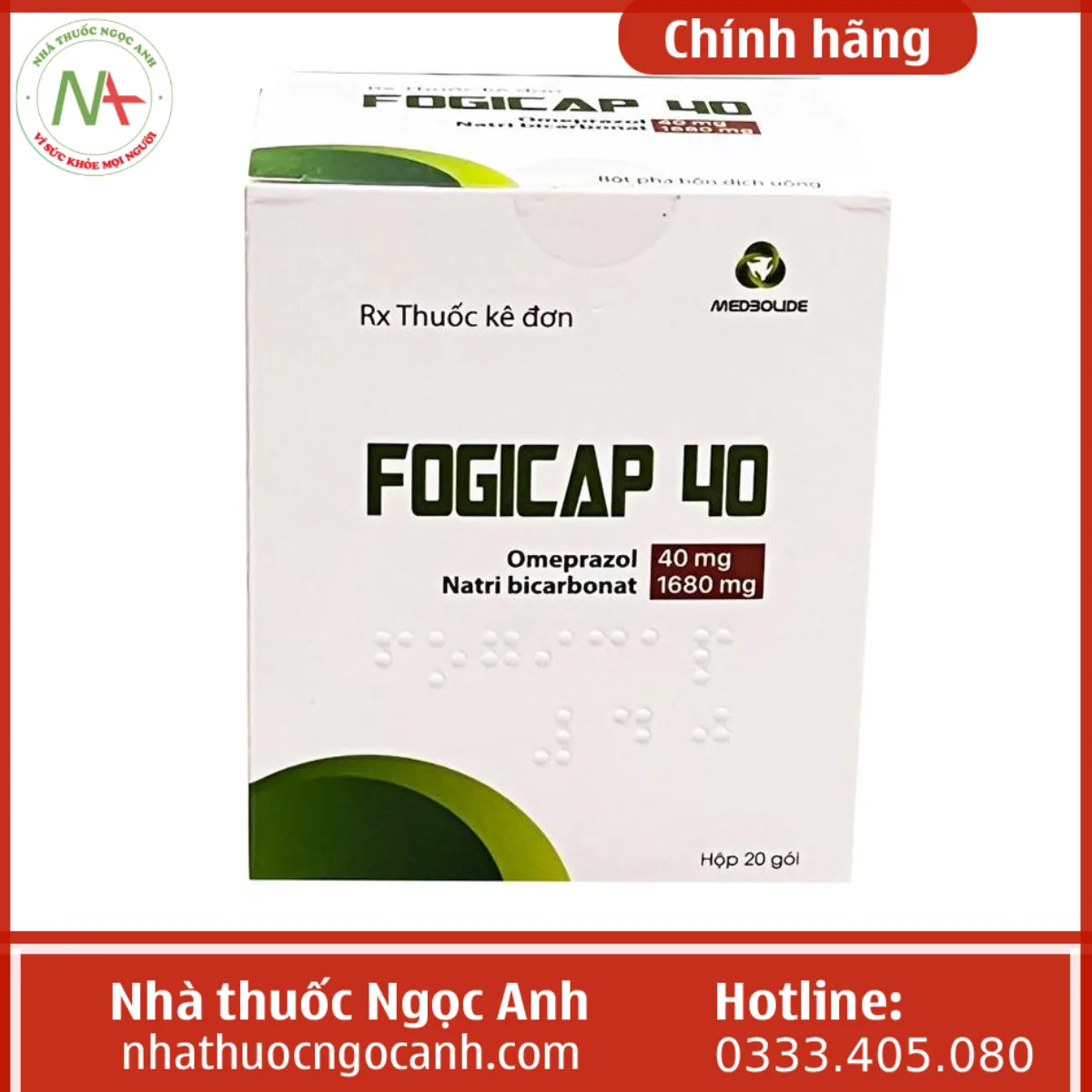 Thuốc Fogicap 40 có tác dụng gì? giá bao nhiêu? mua ở đâu
