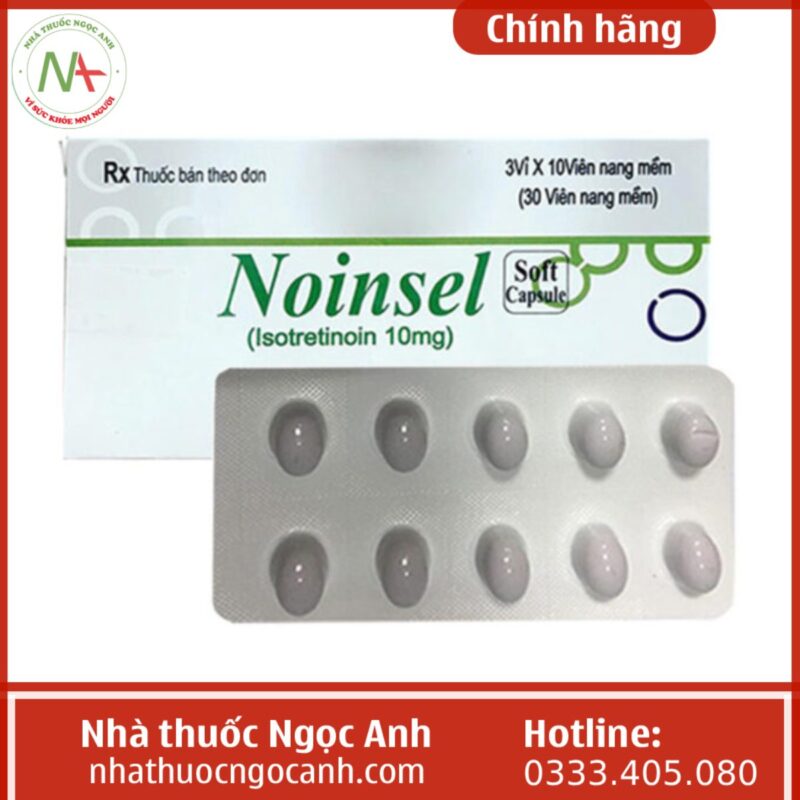 Isotretinoin là thuốc gì? Công dụng và hướng dẫn sử dụng thuốc