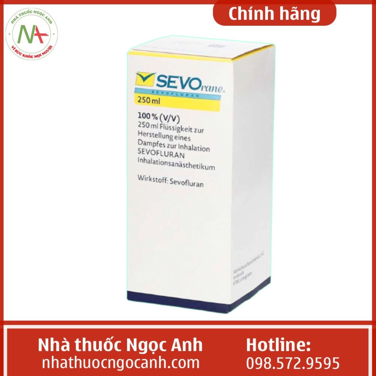 Thuốc Sevorane là gì, có tác dụng gì, giá bao nhiêu, mua ở đâu