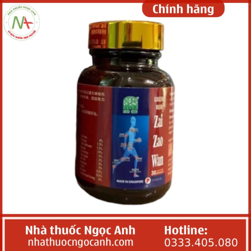 Thuốc Ginseng Musk Zai Zao Wan có tốt không? giá bao nhiêu? mua ở đâu