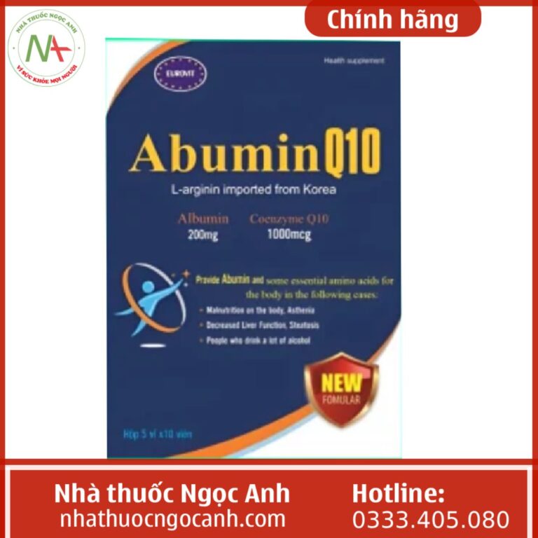 Abumin Q10 có tác dụng gì? Giá bao nhiêu? Mua ở đâu