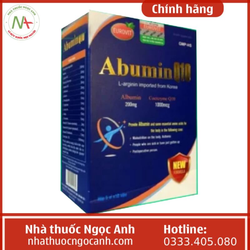 Abumin Q10 có tác dụng gì? Giá bao nhiêu? Mua ở đâu