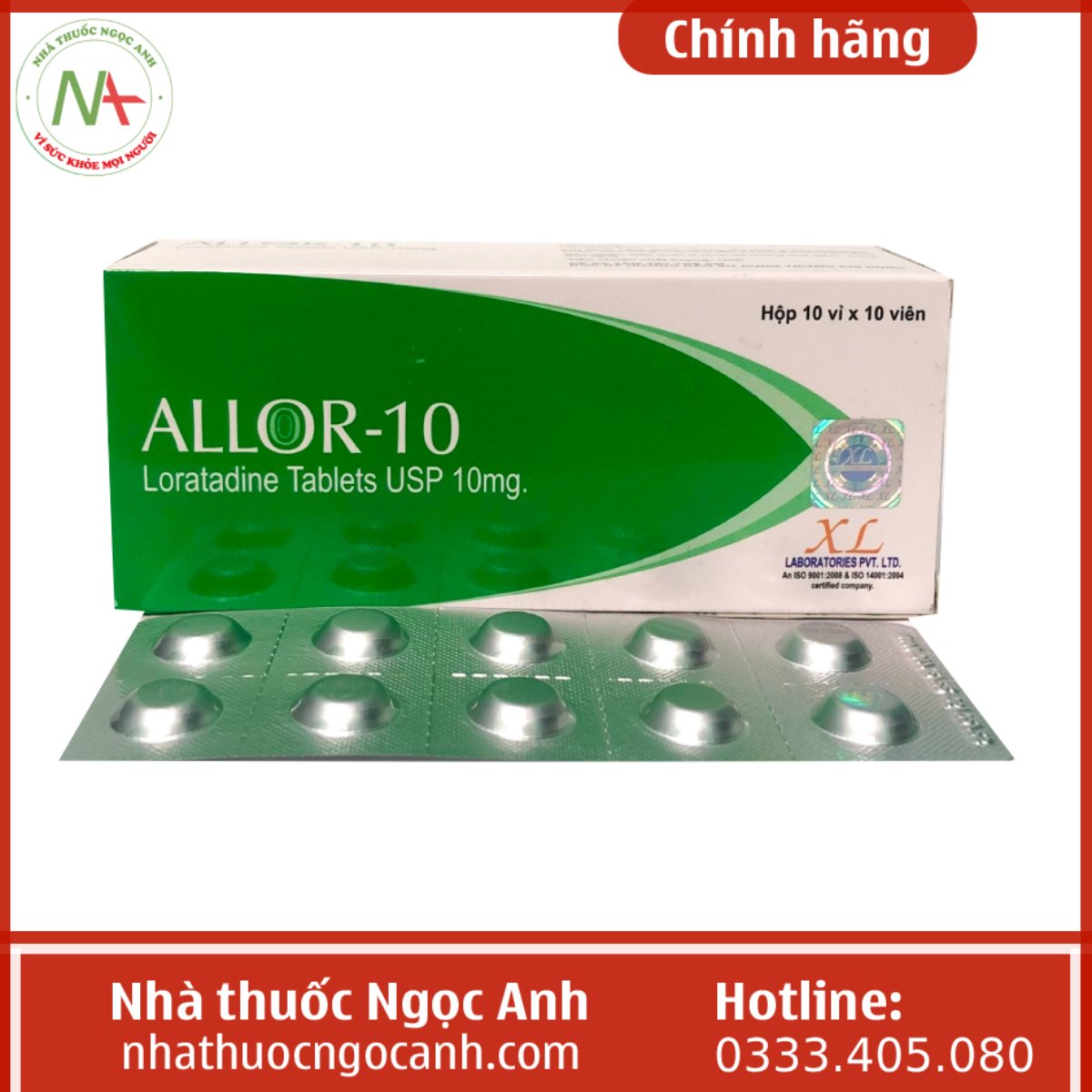 Thuốc Allor-10 là thuốc gì? Giá bao nhiêu? Mua ở đâu