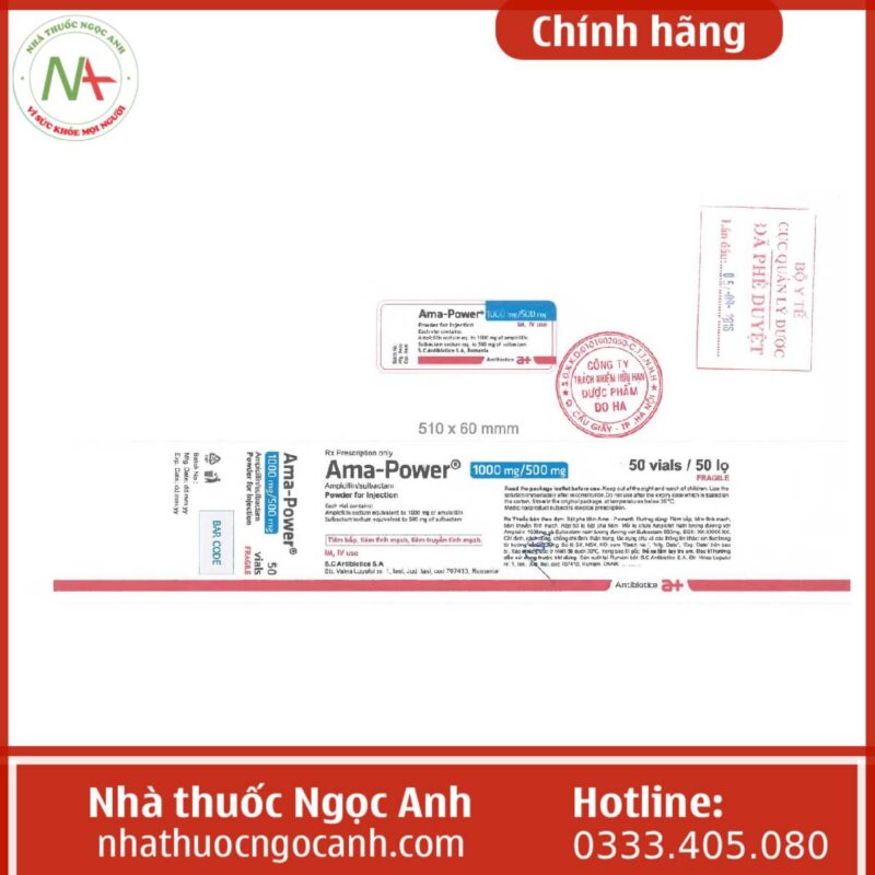 Thuốc Ama-Power là thuốc gì, giá bao nhiêu, mua ở đâu?