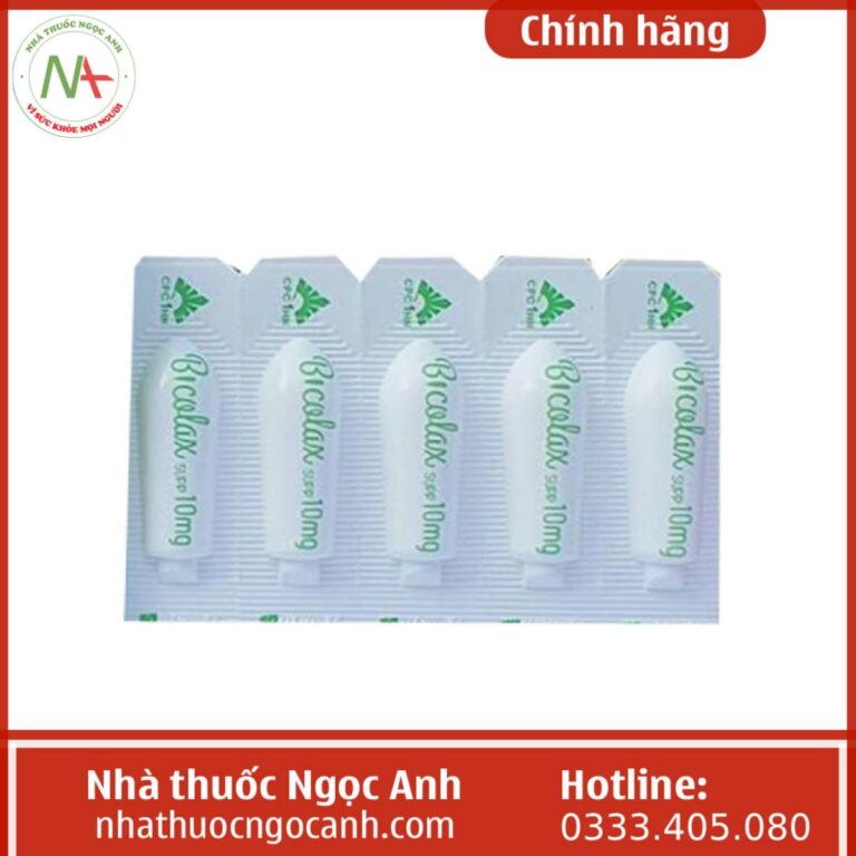 Viên đặt Bicolax supp 10mg giá bao nhiêu? Mua ở đâu?