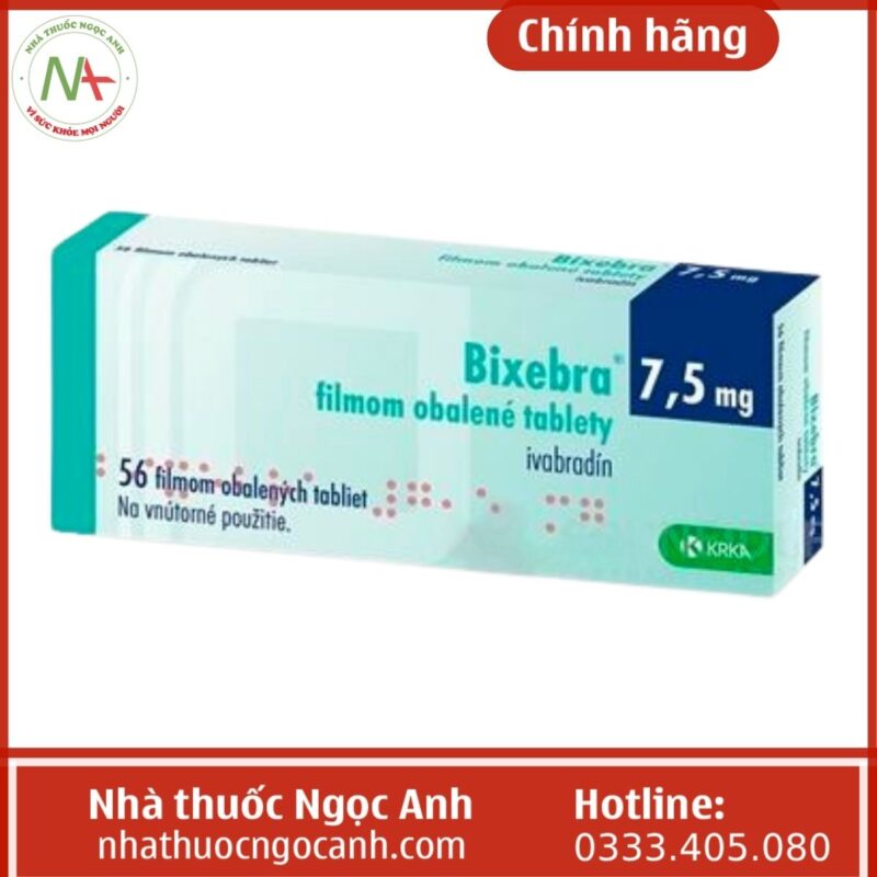 Ivabradin là thuốc gì? Công dụng, Cơ chế hoạt động, Liều dùng