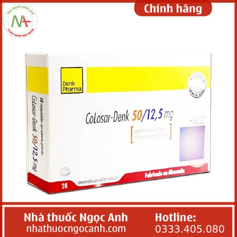 Thuốc Colosar-Denk 50/12.5 là thuốc gì, giá bao nhiêu, mua ở đâu