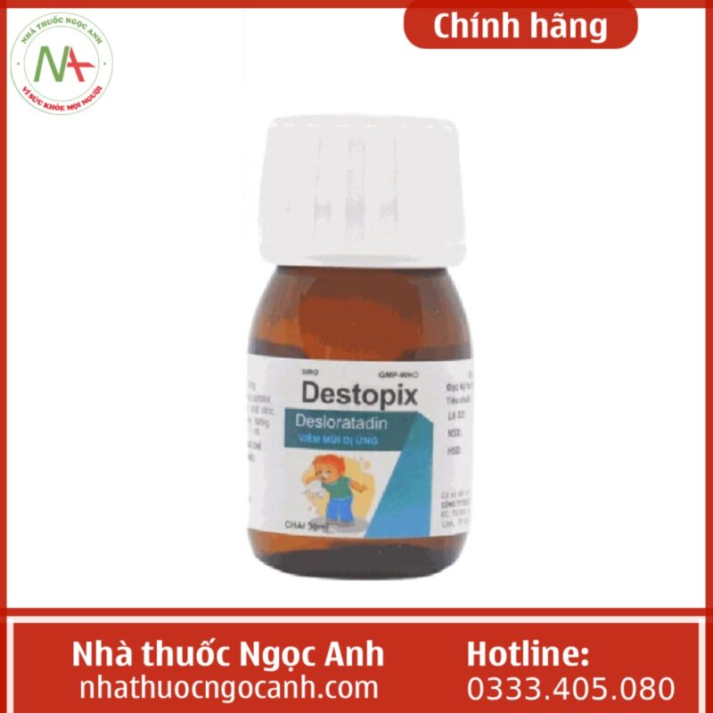 Thuốc Destopix 30ml là thuốc gì? Giá bao nhiêu? Mua ở đâu?