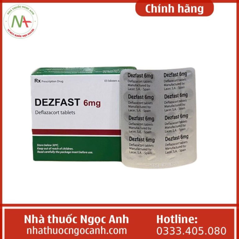 Thuốc Dezfast 6mg là thuốc gì, giá bao nhiêu, mua ở đâu?