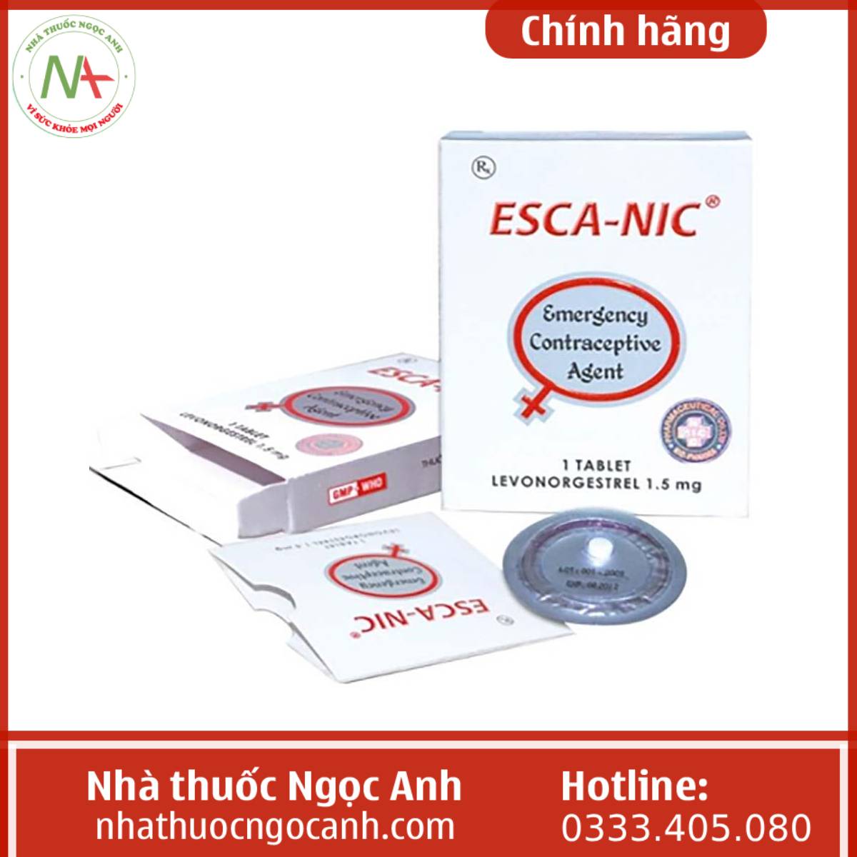 Thuốc Esca-Nic có tác dụng gì, giá bao nhiêu, mua ở đâu?