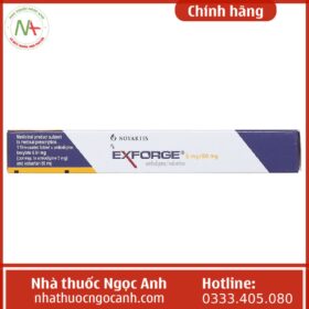 Thuốc Exforge 5mg/80mg là thuốc gì, giá bao nhiêu, mua ở đâu?