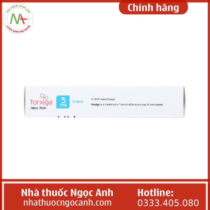 Thuốc Forxiga 5mg là thuốc gì, liều dùng, giá bao nhiêu, mua ở đâu, có ...