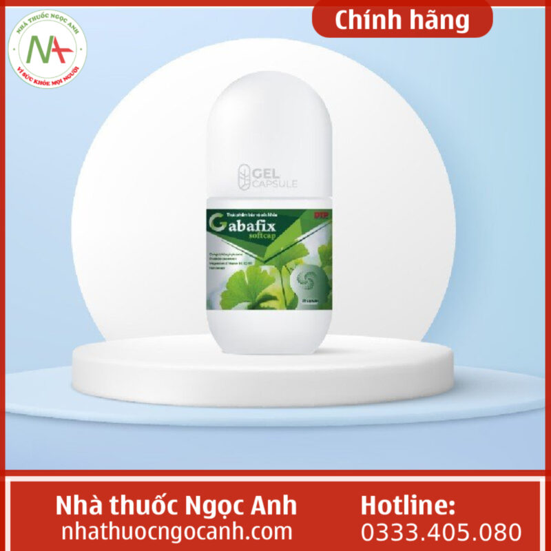 Gabafix Softcap có tốt không? Giá là bao nhiêu? Tìm mua ở đâu?