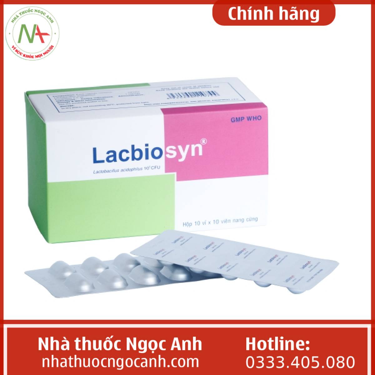 Thuốc viên Lacbiosyn có tác dụng dụng gì, giá bao nhiêu, mua ở đâu?