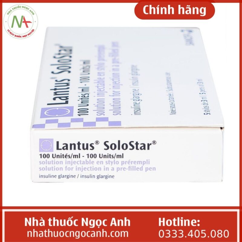 Thuốc Lantus Solostar là thuốc gì, mua ở đâu, giá bao nhiêu