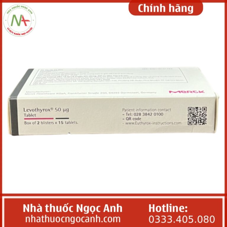 Thuốc Levothyrox 50mcg là thuốc gì? Giá bao nhiêu? Mua ở đâu?