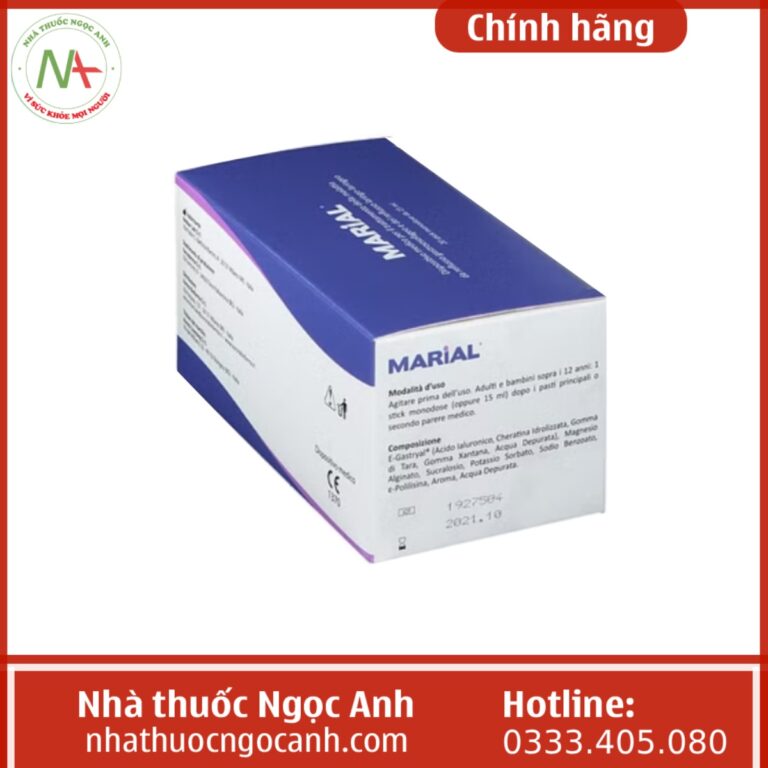 Marial Gel có tác dụng gì, có tốt không, mua ở đâu?