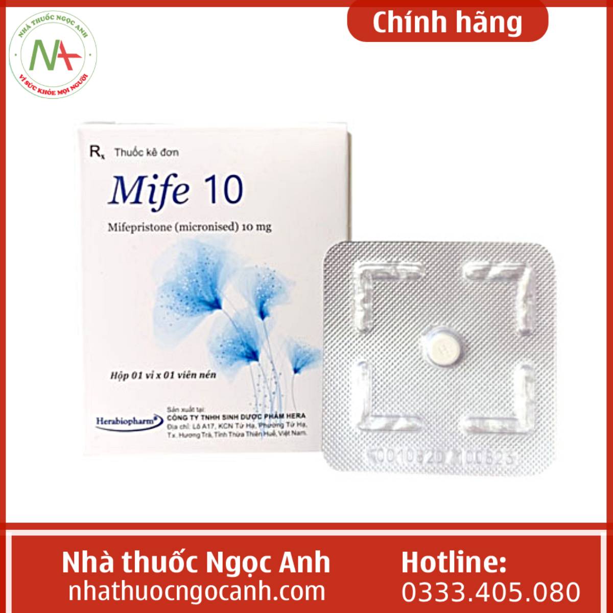 Thuốc Mife 10 có tác dụng gì, có tốt không, giá bao nhiêu?