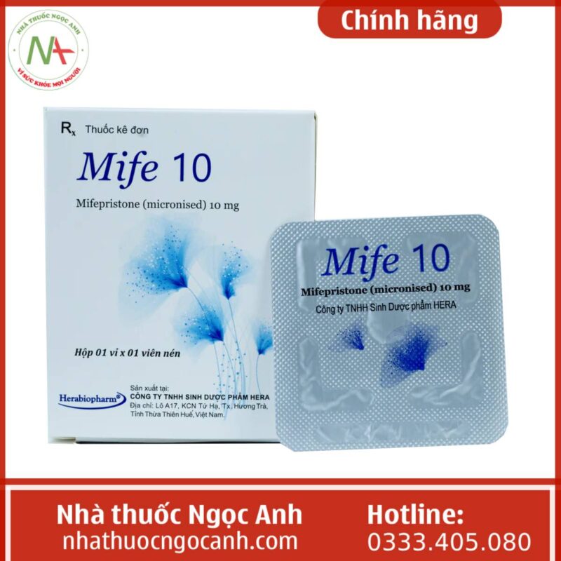 Thuốc Mife 10 có tác dụng gì, có tốt không, giá bao nhiêu?