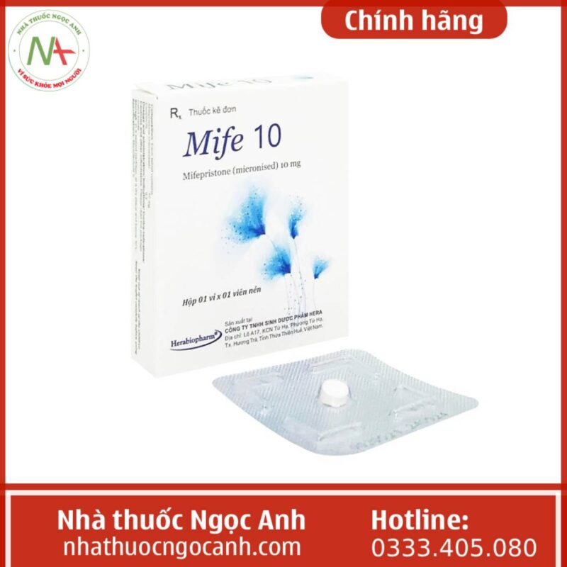 Thuốc Mife 10 có tác dụng gì, có tốt không, giá bao nhiêu?