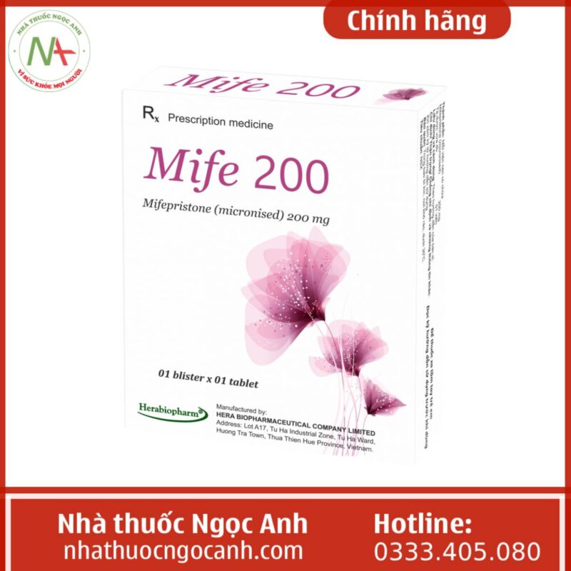 Thuốc Mife 200 là thuốc gì, giá bao nhiêu, mua ở đâu?