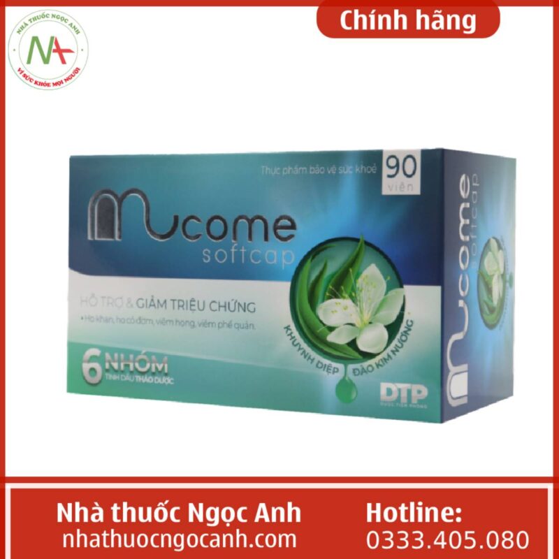Thuốc Mucome Softcap có tốt không? Giá bao nhiêu? Mua ở đâu?