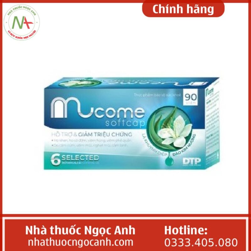 Thuốc Mucome Softcap có tốt không? Giá bao nhiêu? Mua ở đâu?