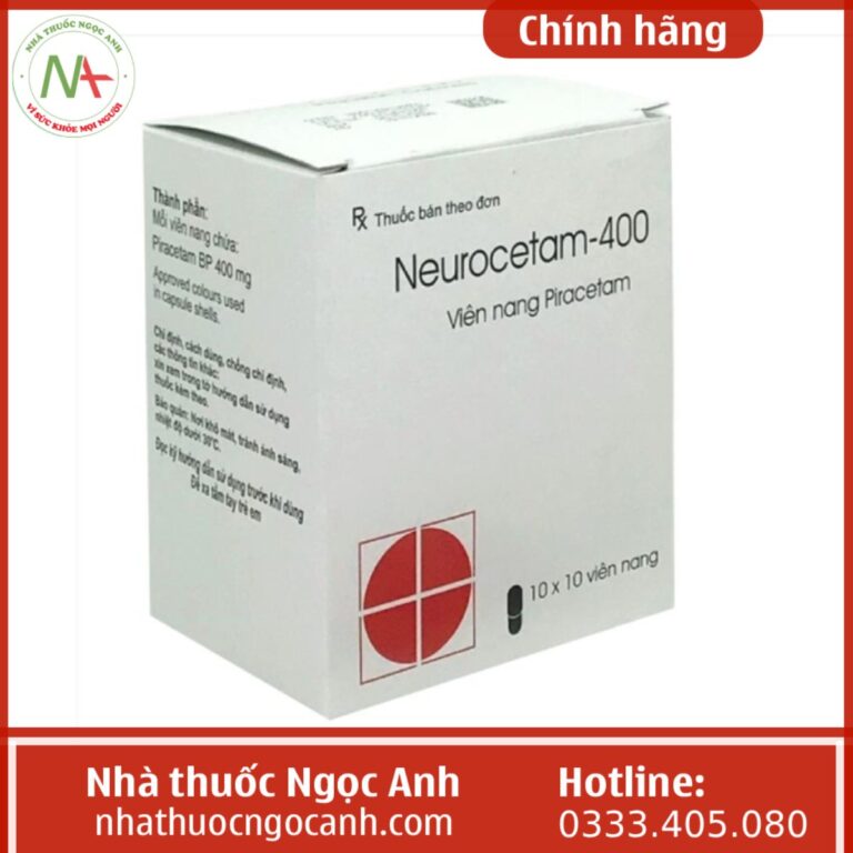 Thuốc Neurocetam-400 có tác dụng gì, giá bao nhiêu, mua ở đâu?