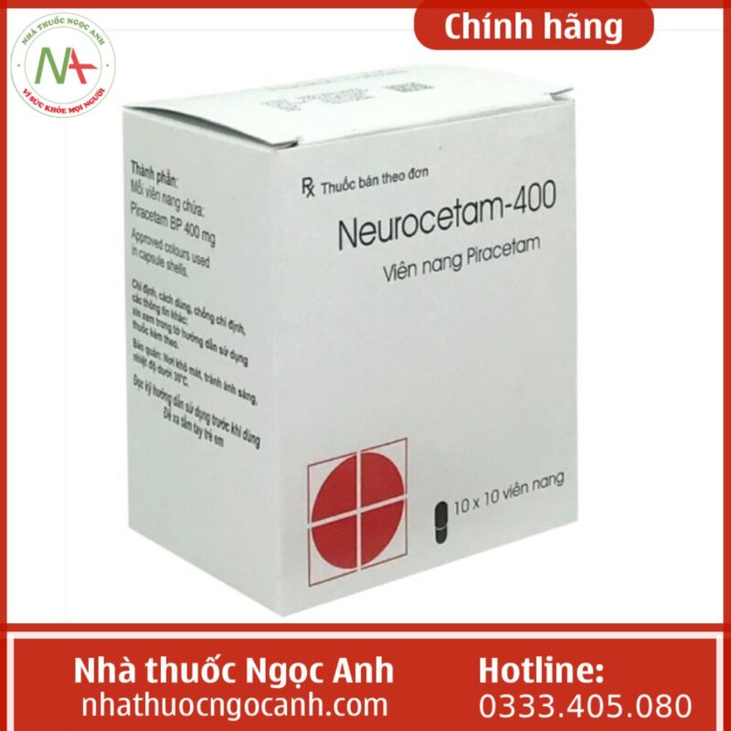 Thuốc Neurocetam-400 có tác dụng gì, giá bao nhiêu, mua ở đâu?