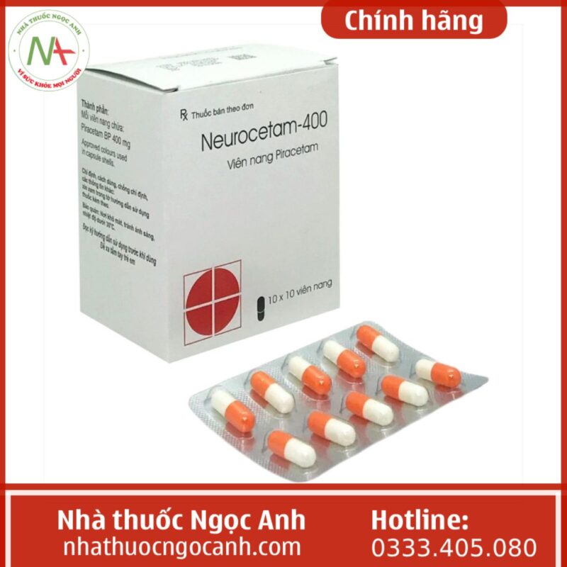 Thuốc Neurocetam-400 có tác dụng gì, giá bao nhiêu, mua ở đâu?
