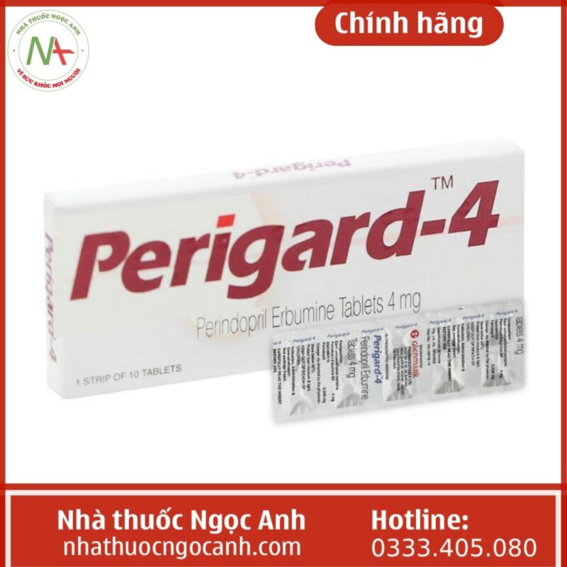 Thuốc Perigard-4 là thuốc gì, mua ở đâu, giá bao nhiêu, tác dụng gì