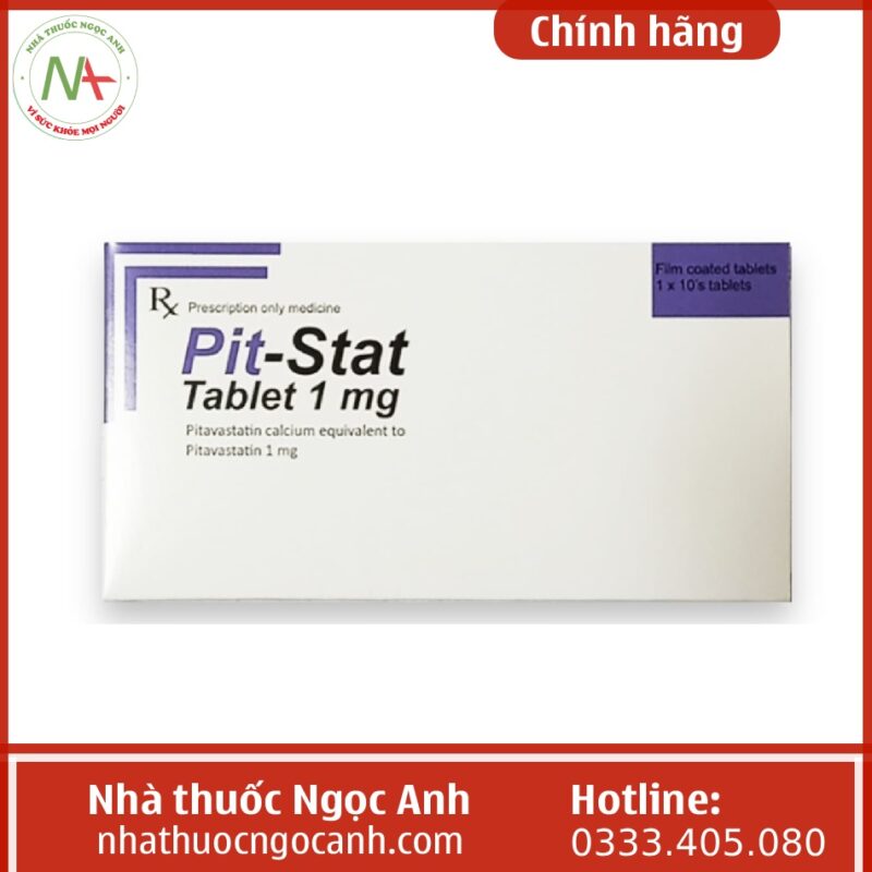 Thuốc Pit-Stat Tablet 1 mg có tác dụng gì, giá bao nhiêu, mua ở đâu?