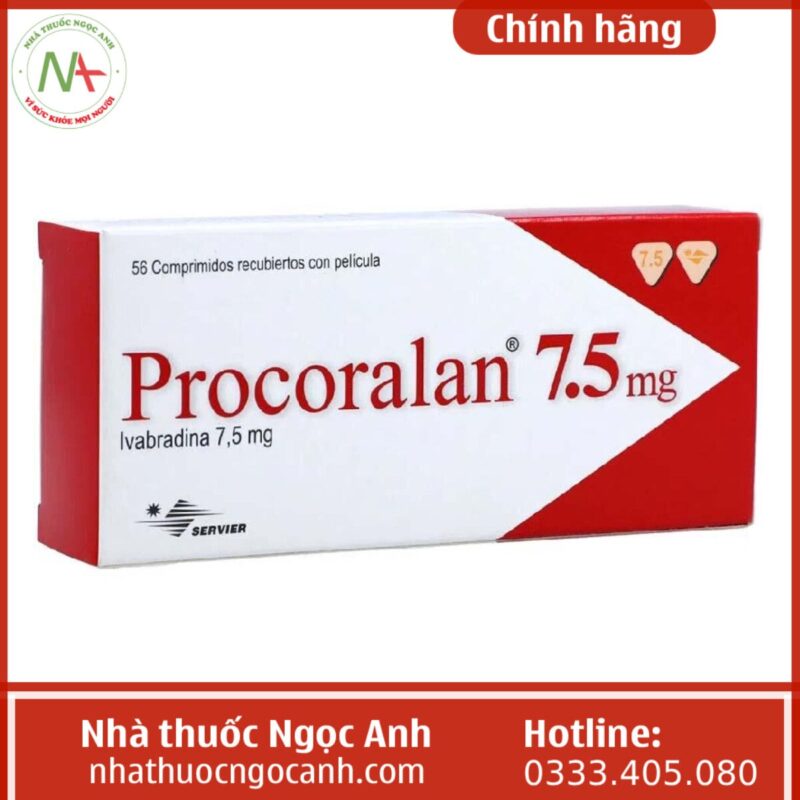 Thuốc Procoralan 7,5 mg có tác dụng gì, giá bao nhiêu, mua ở đâu