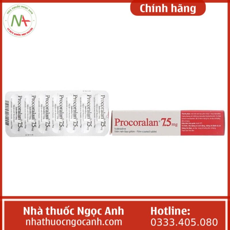Thuốc Procoralan 7,5 mg có tác dụng gì, giá bao nhiêu, mua ở đâu