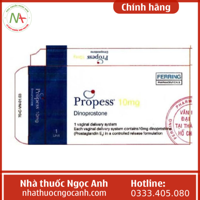 Thuốc Propess có tác dụng gì, giá bao nhiêu, mua ở đâu?