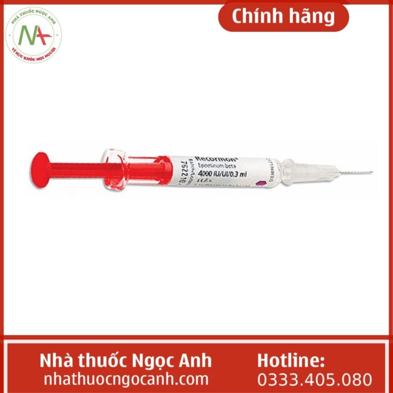 Thuốc Recormon 4000IU là thuốc gì, mua ở đâu, giá bao nhiêu