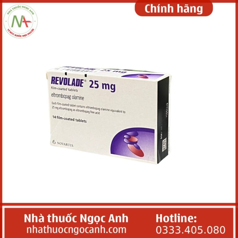 Thuốc Revolade 25mg là thuốc gì, có tác dụng gì, giá bao nhiêu, mua ở đâu?