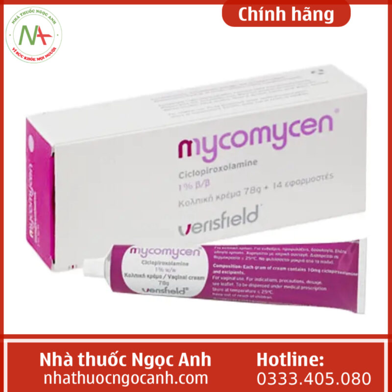 Thuốc Mycomycen có tác dụng gì, giá bao nhiêu, mua ở đâu?