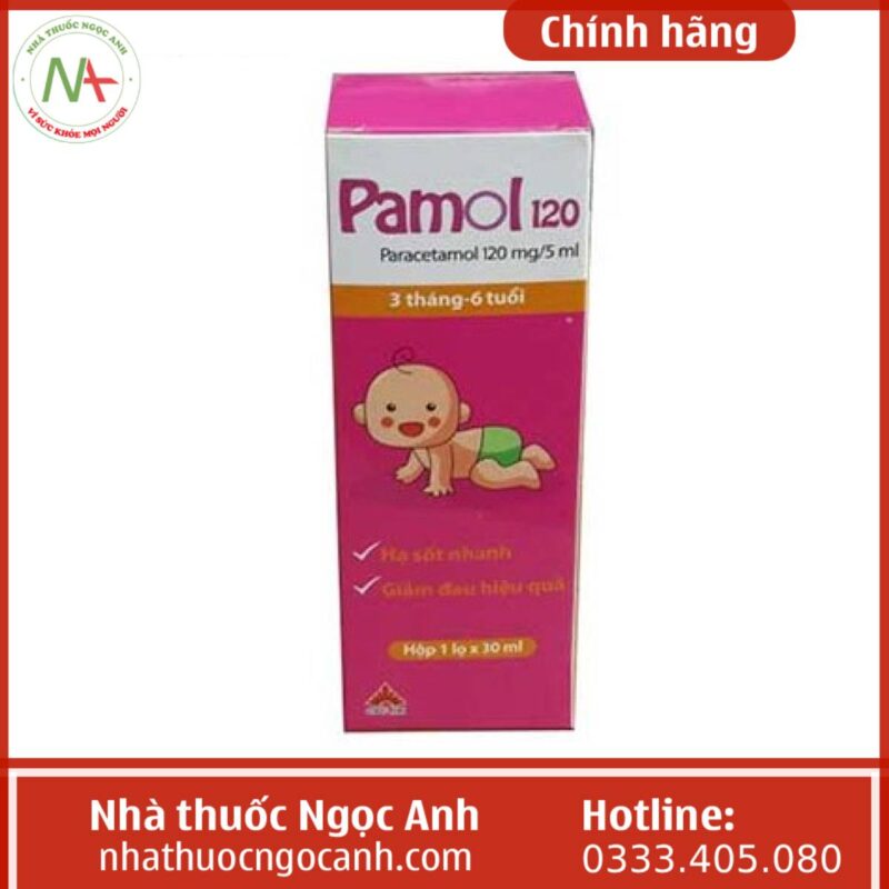 Thuốc hạ sốt Pamol có tốt không, giá bao nhiêu? Mua ở đâu?