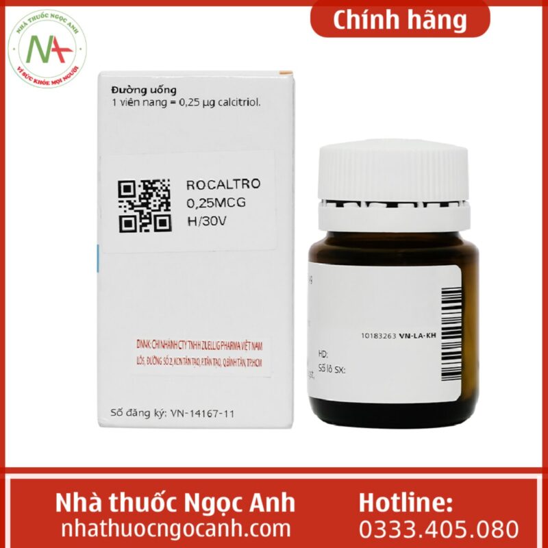 Thuốc Rocaltrol là thuốc gì, giá bao nhiêu, mua ở đâu?