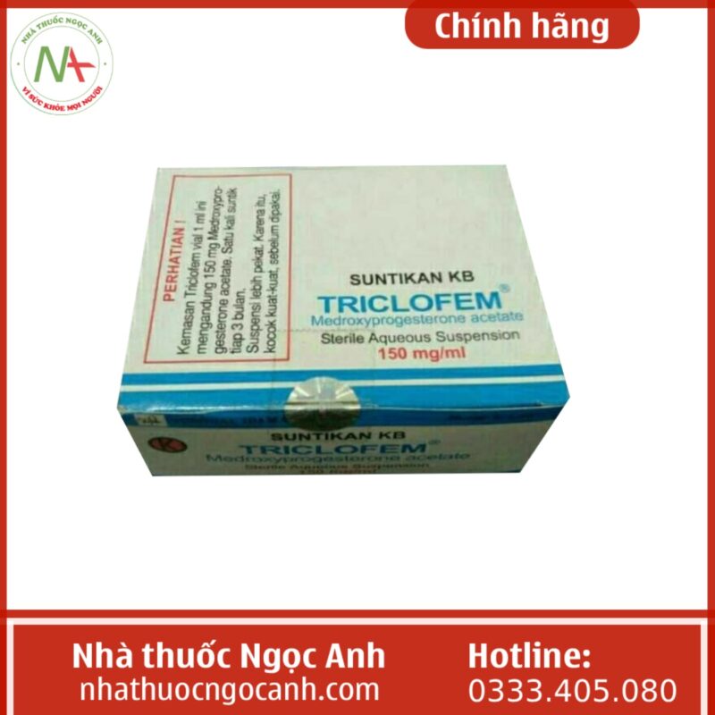 Thuốc Triclofem là thuốc gì, có tác dụng gì, giá bao nhiêu, mua ở đâu?